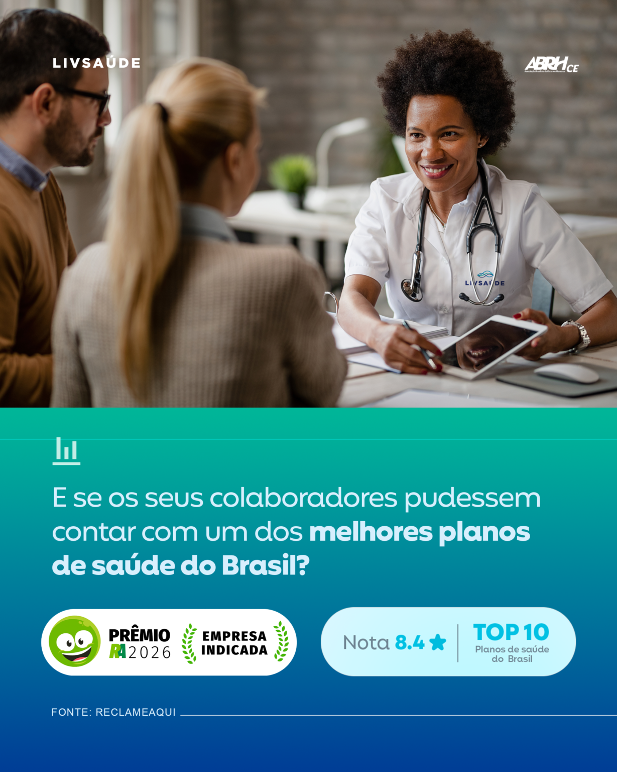 Livsaúde é indicada ao Prêmio Reclame AQUI 2026 e consolida-se no Top ...